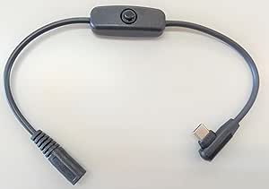 Amazon.co.jp: USB Type C 3 Stage Potential PD Trigger Cable with ON/OFF ...