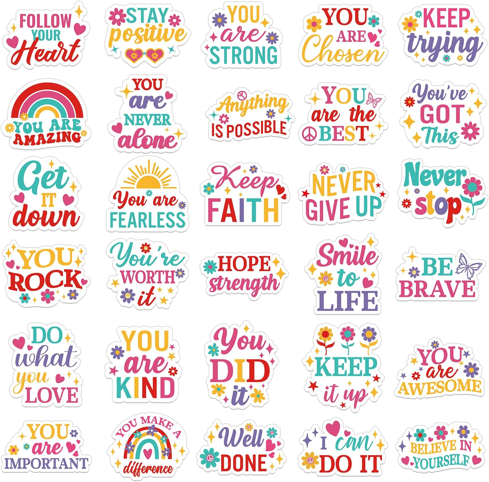 Amazon.com: Cute Locker Magnets For Teens - Inspirational Motivational ...