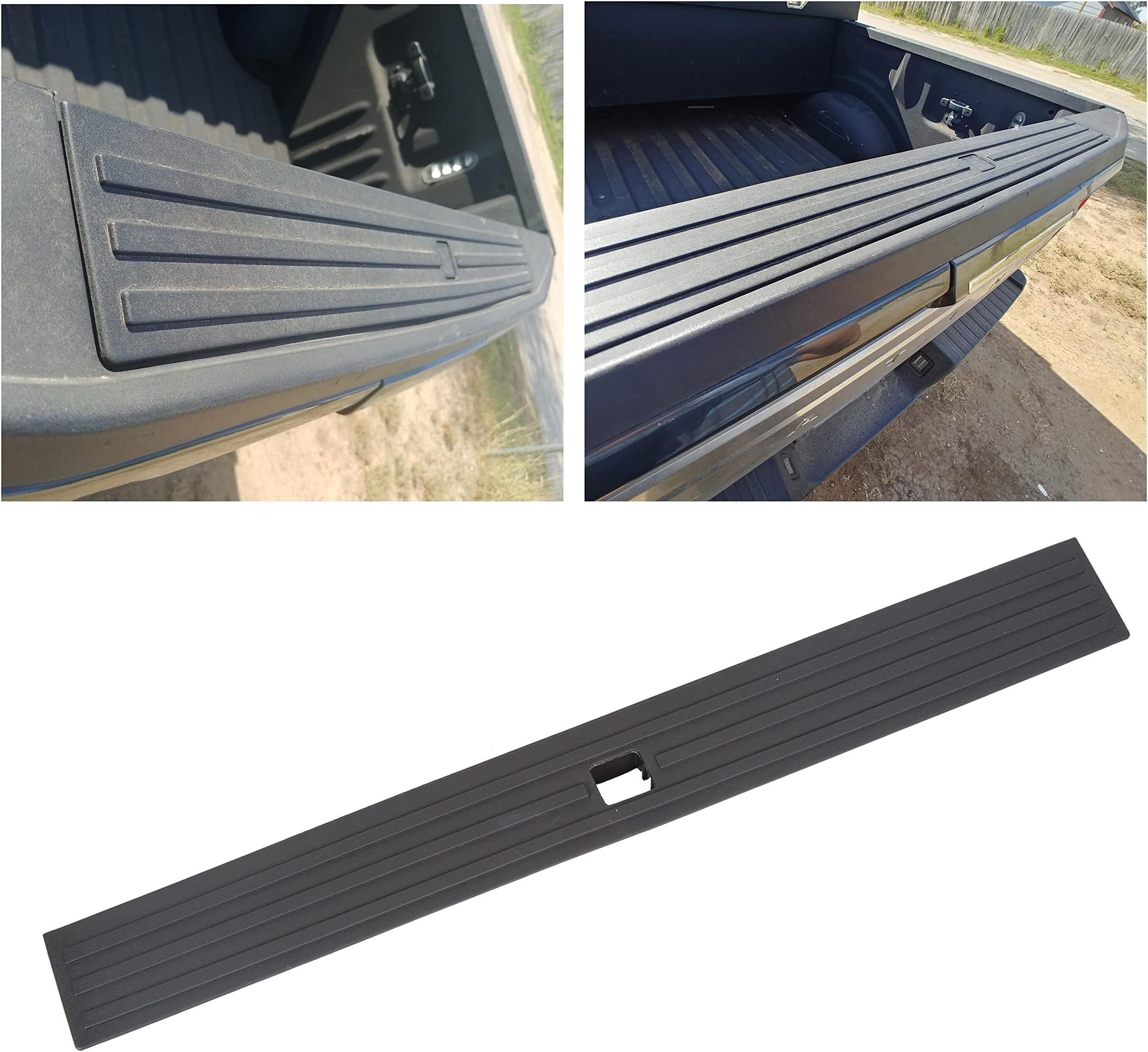 Amazon.com: HECASA Center Flexible Flex Step Tailgate Cap Pad Molding ...