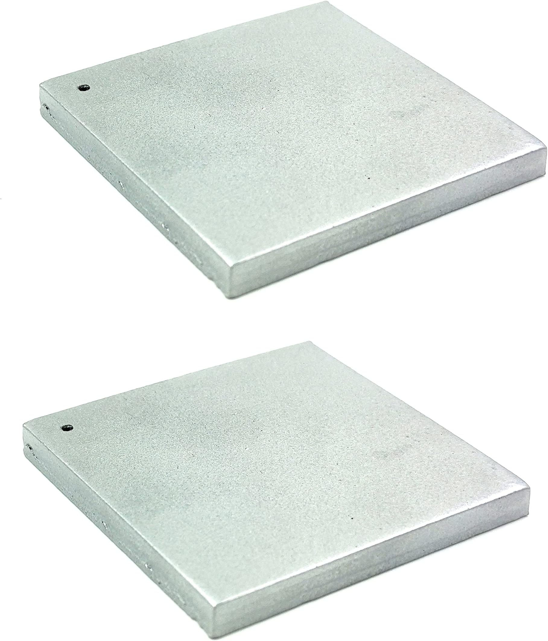 INVENTO 2pcs 5mm Al Aluminium Alloy Plate Sheet Size 50x50x5mm 38 Grams ...