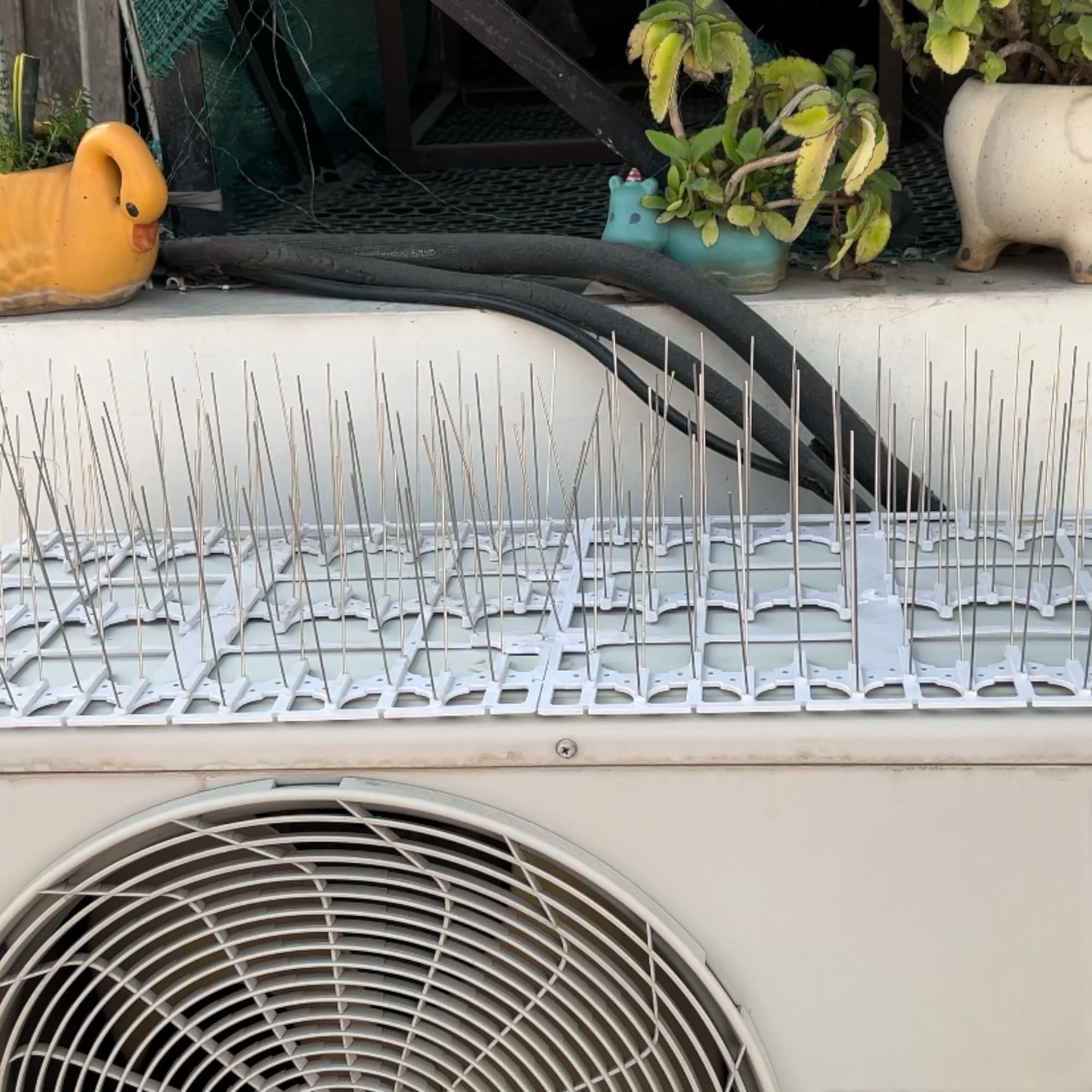 Pigeon Spikes for AC - Stainless Steel Bird Spikes for Split AC Outdoor ...