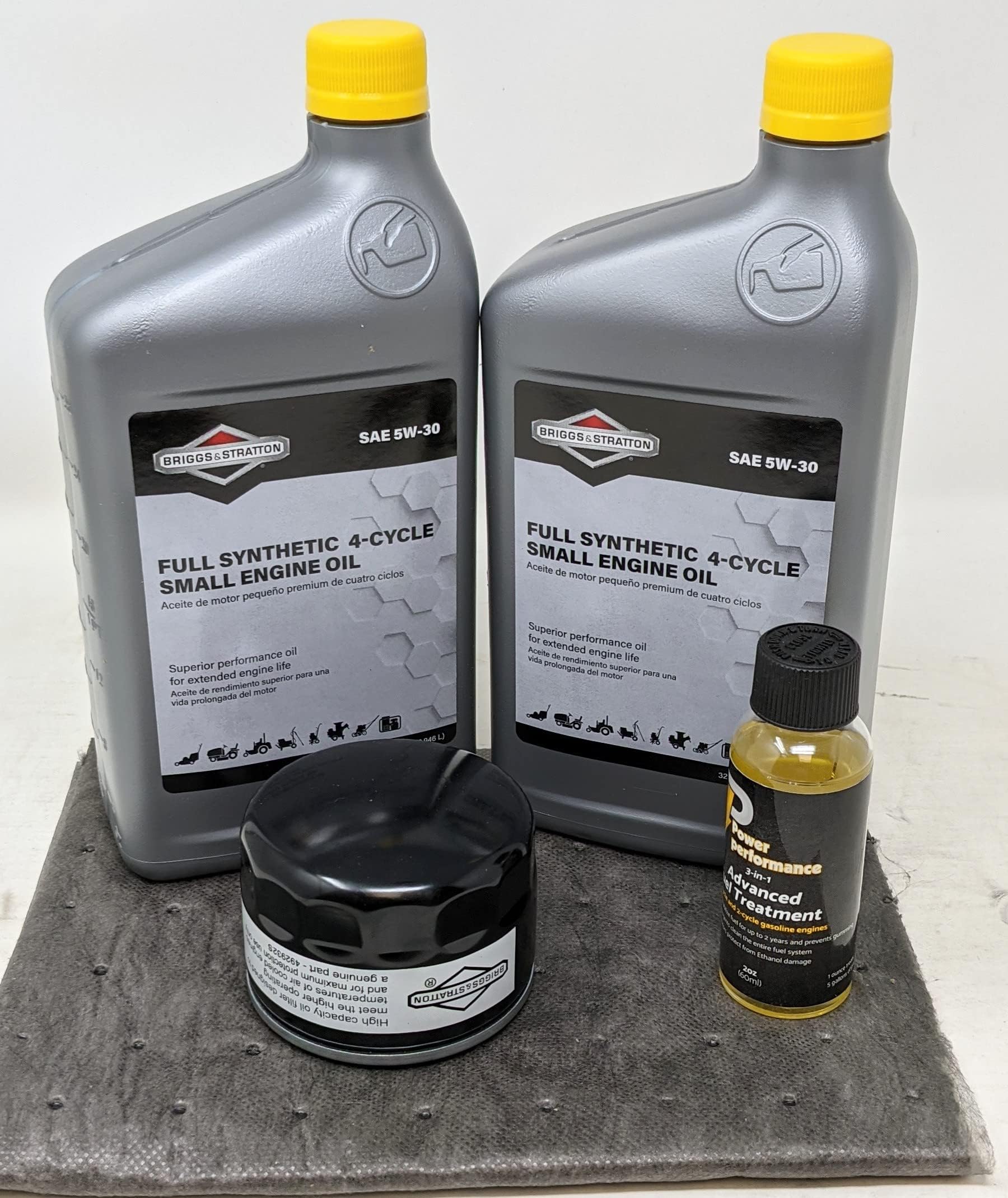 Amazon.com: Briggs & Stratton 66 oz SAE 30 Oil Change Kit w/ 492932s ...