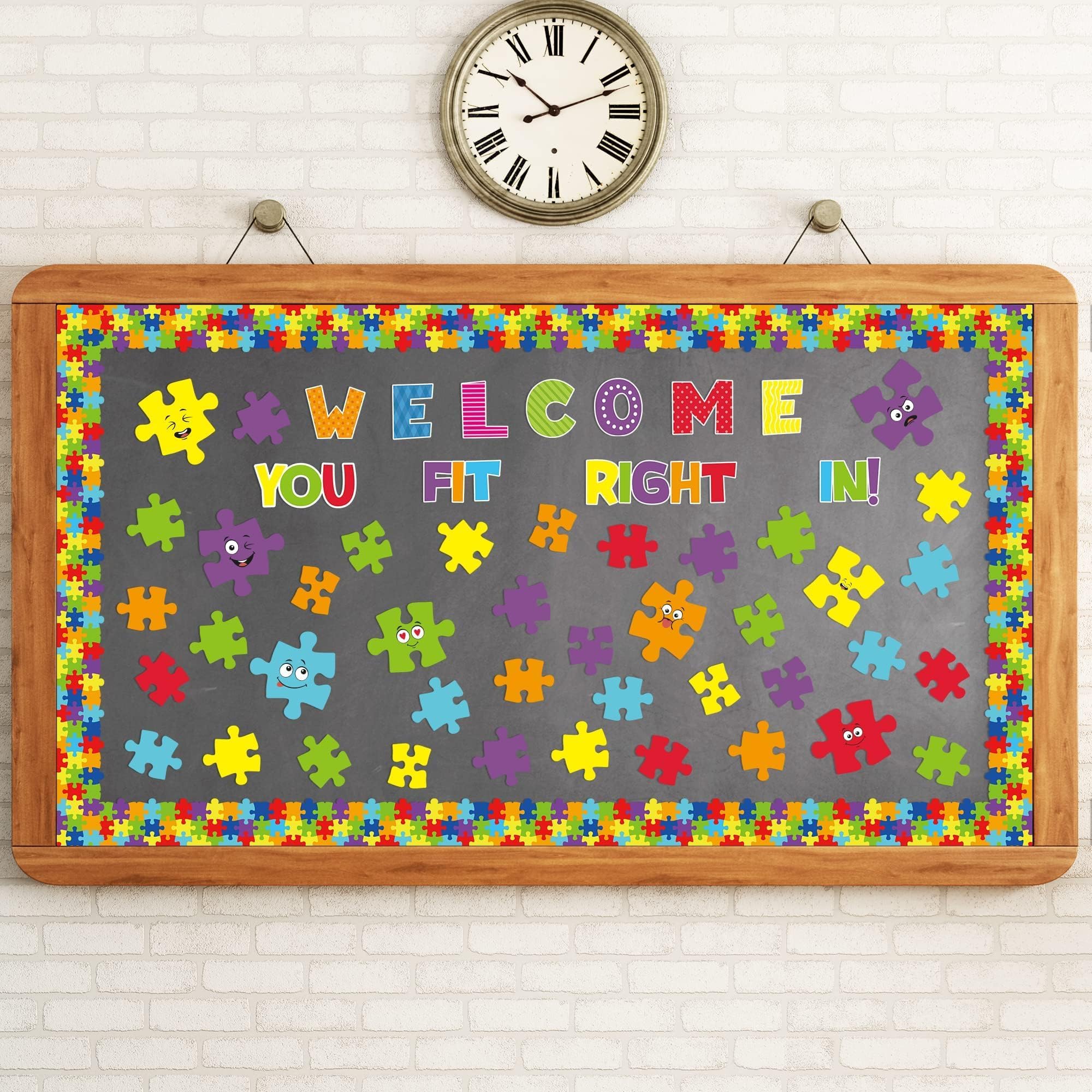 Snapklik.com : AsodSway 123 Christmas Bulletin Board Puzzle Decoration ...