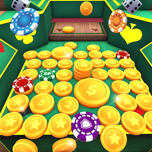 Coin Pusher 3D Cash Crane Game: Carnival Party Gold Coins Master Dozer ...