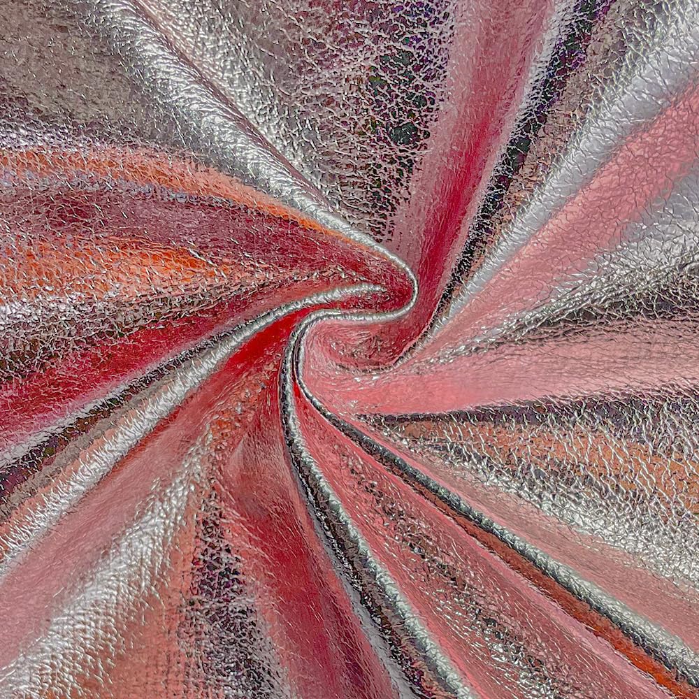 Amazon.com: Metallic Leatherette Fabric Sold by The Yard Shiny Faux ...