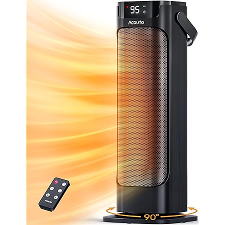 Amazon.com: Fit Choice 1500W Oscillating Space Heater for Indoor Use ...