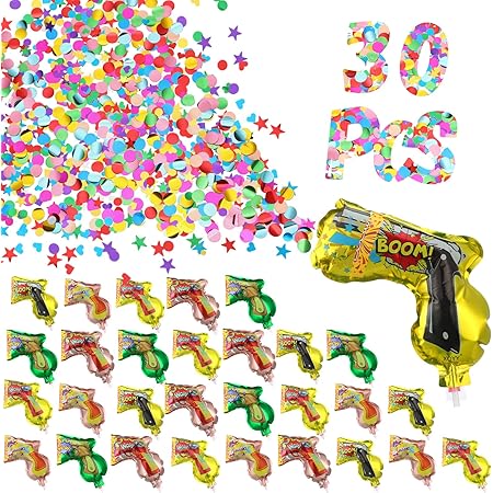 Amazon.com: Confetti Poppers Party Accessory (1 ct.,12 pieces per ct ...