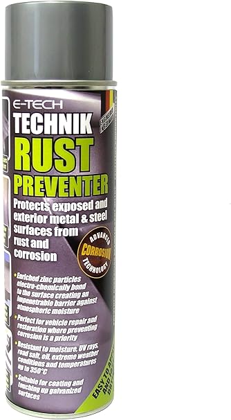 Rust & Corrosion Preventer (Protects exposed and exterior metal & steel ...