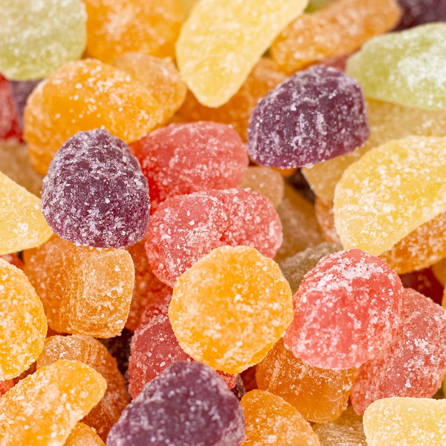 Amazon.com : FUNTASTY Fida Assorted Fruit Jelly Candy, Unwrapped, Vegan ...