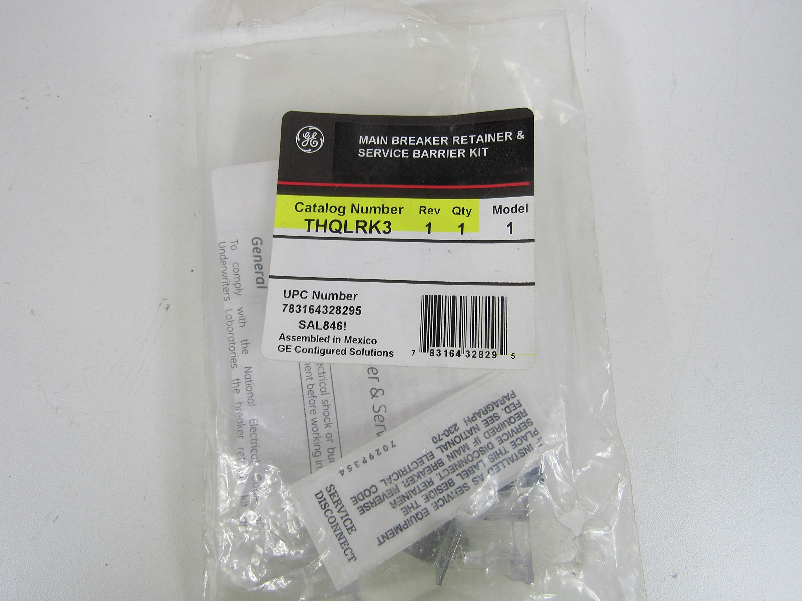 Square D - HOM4RK2LA Homeline Right Side Main Breaker Retaining Kit for ...