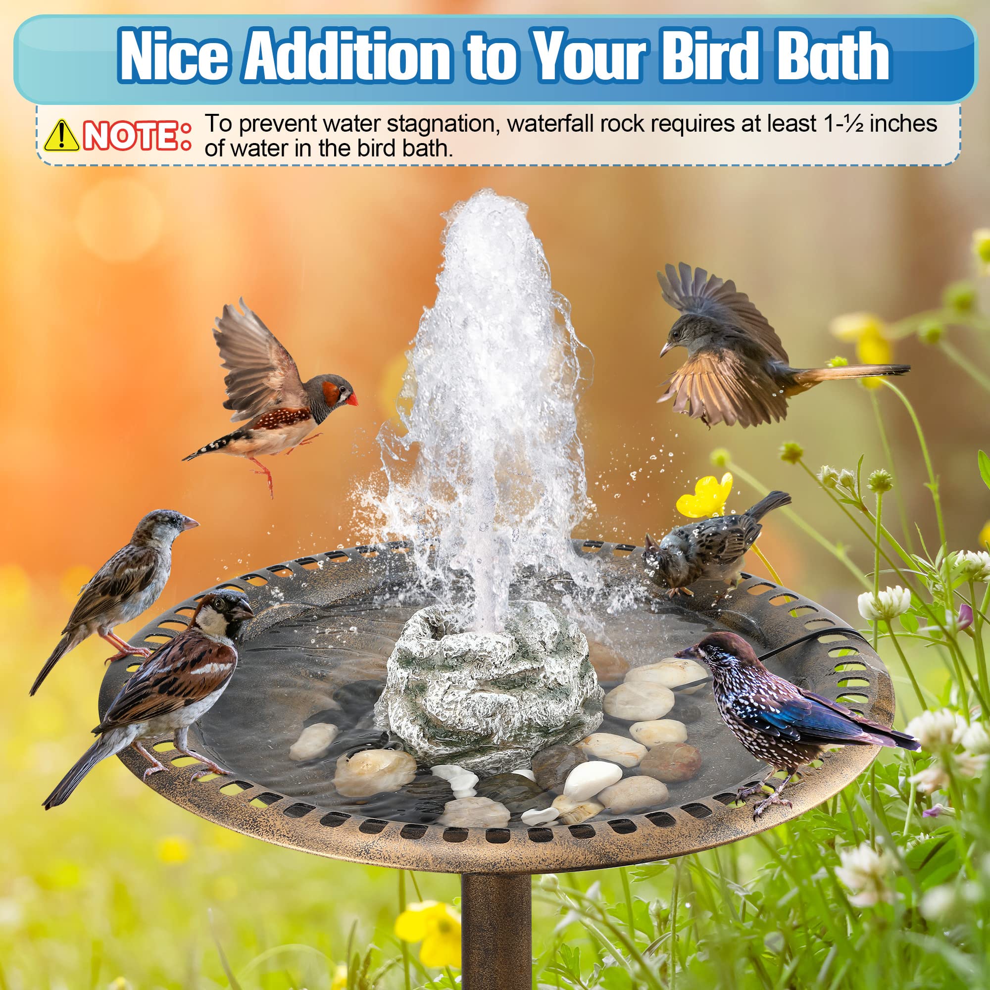 Snapklik.com : Bird Bath Fountain, Bird Bath Water Fountains