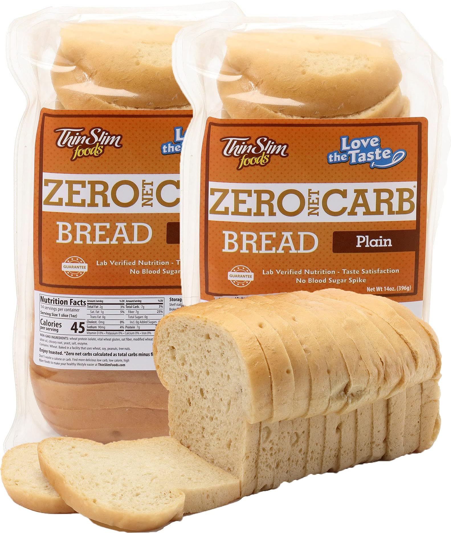 Amazon.com: ThinSlim Foods Zero Net Carb Keto Bread | Low Carb Bread ...