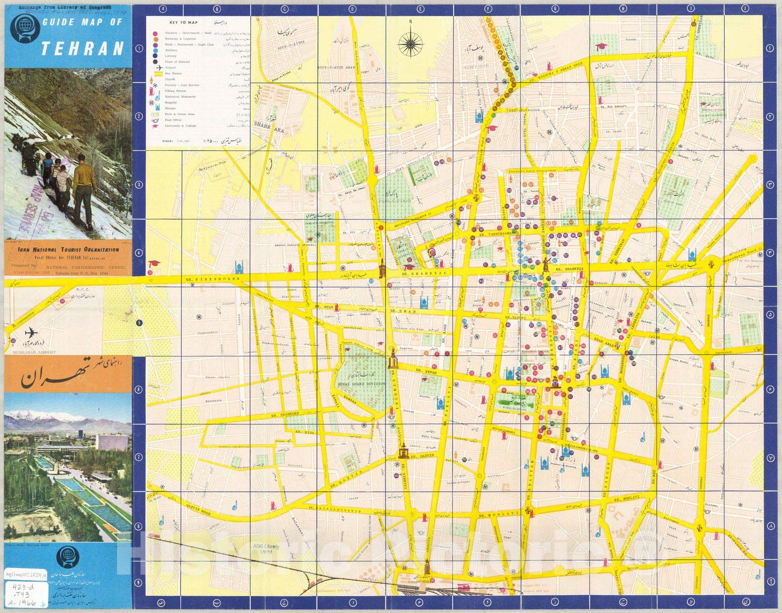 Tehran City Map Identify Successful Performance Of Urban Creativity