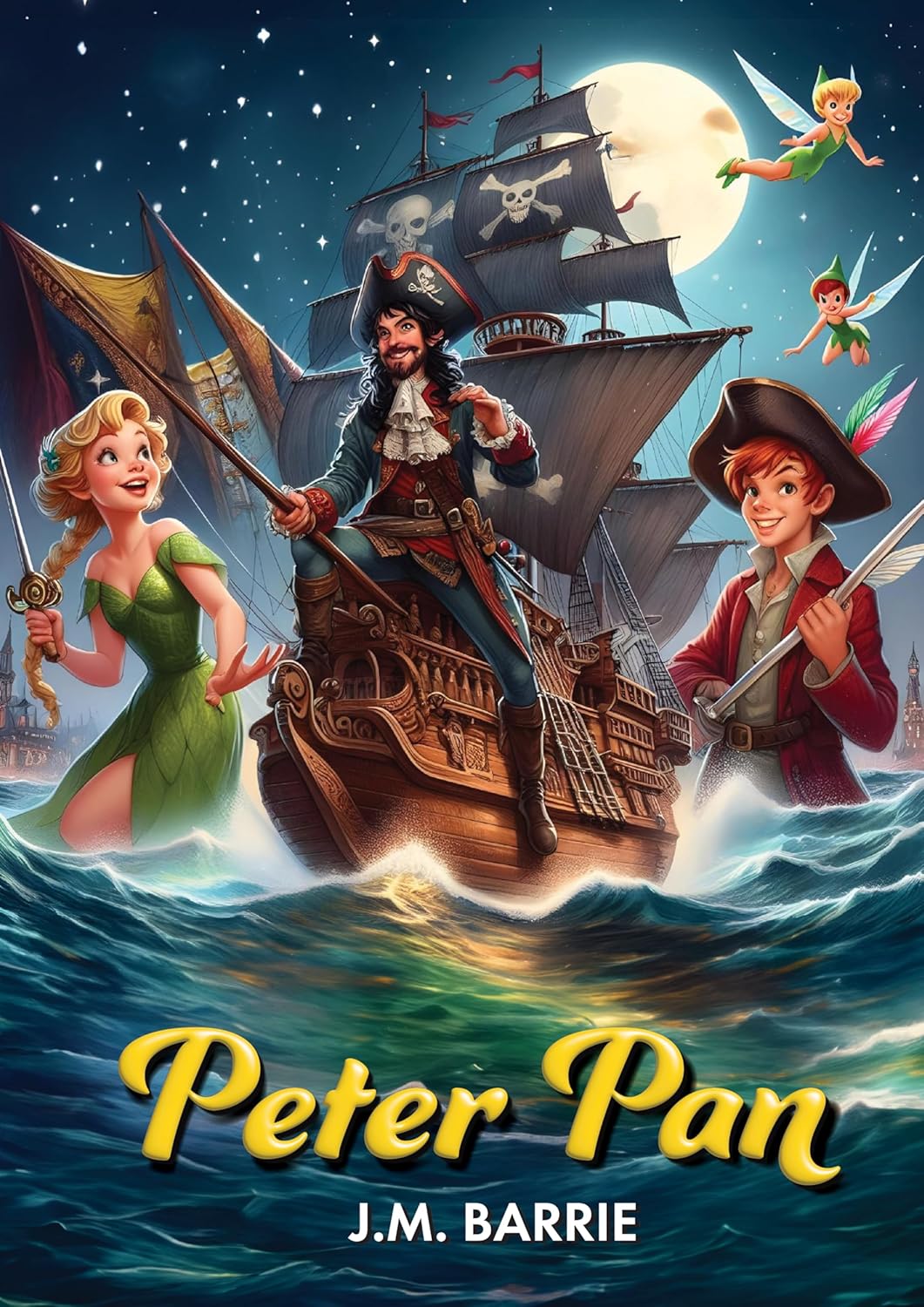 Peter Pan by J.M. Barrie (Illustrated) - Kindle edition by Barrie, J.M ...