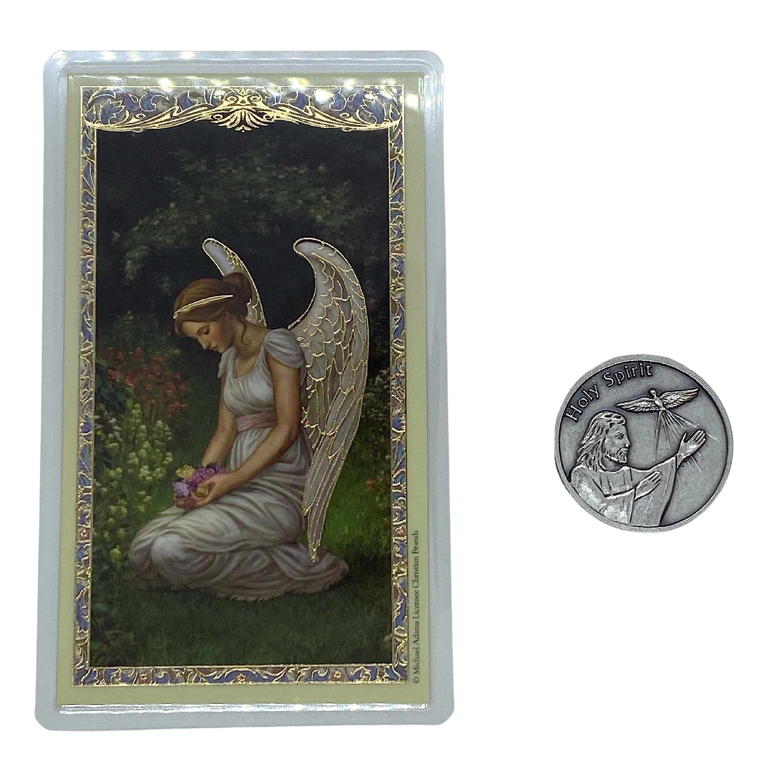 Amazon.com : In Loving Memory Memorial Gift Set: Guardian Angel Prayer ...