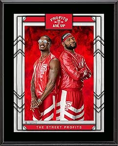 The Street Profits WWE 10.5" x 13" Sublimated Plaque - Autographed ...