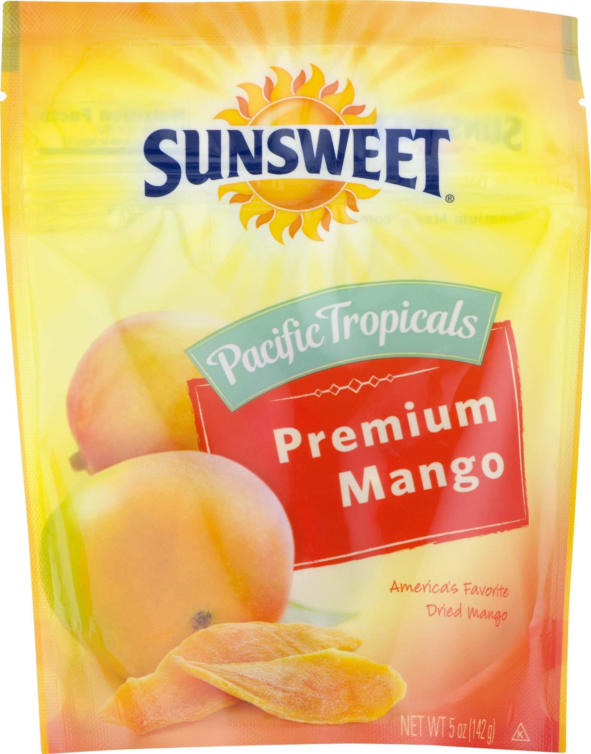 Amazon.com: Sunsweet Premium Mango, 5 Ounce : Grocery & Gourmet Food