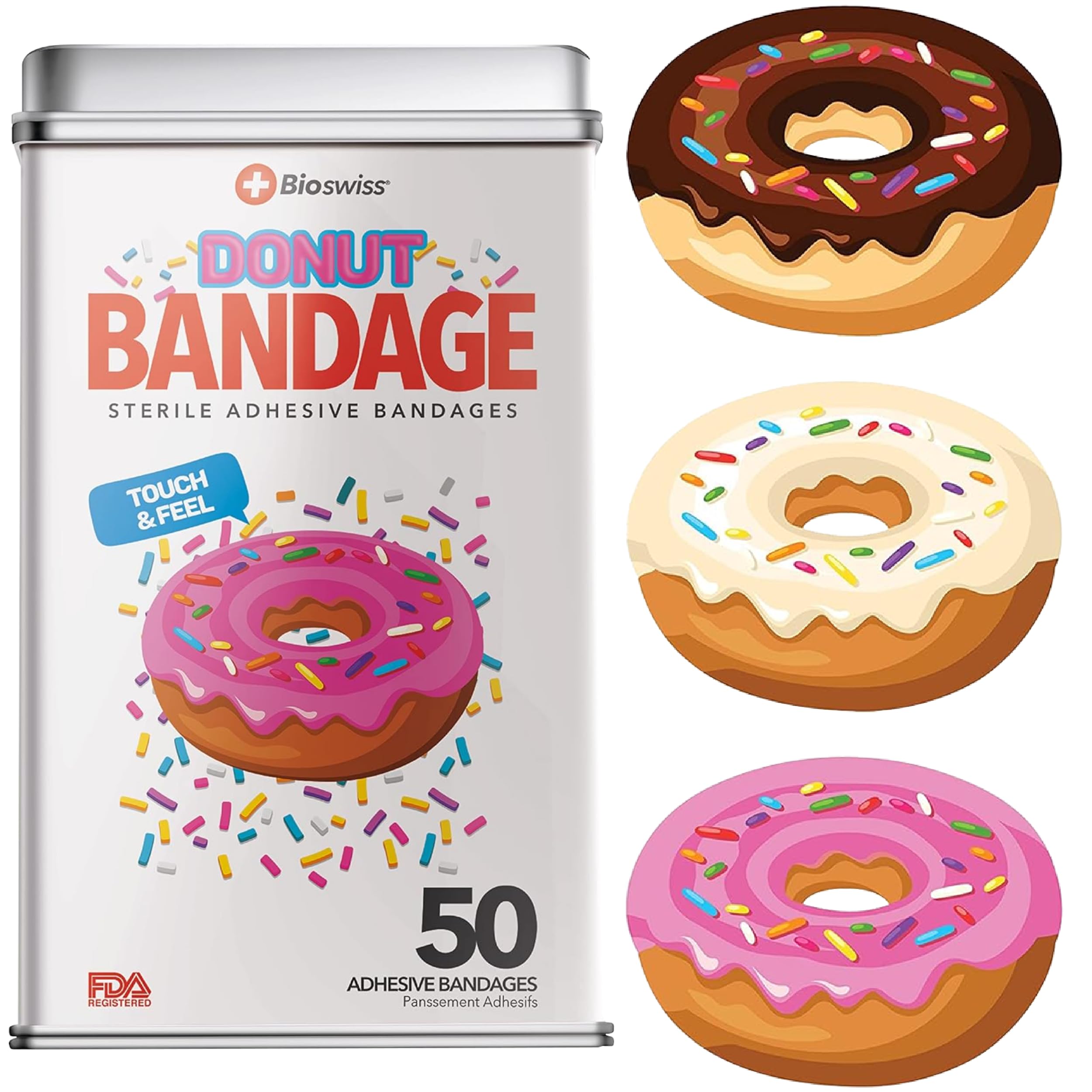 Amazon.com: BioSwiss Bandages, Donut Shaped Self Adhesive Bandage ...