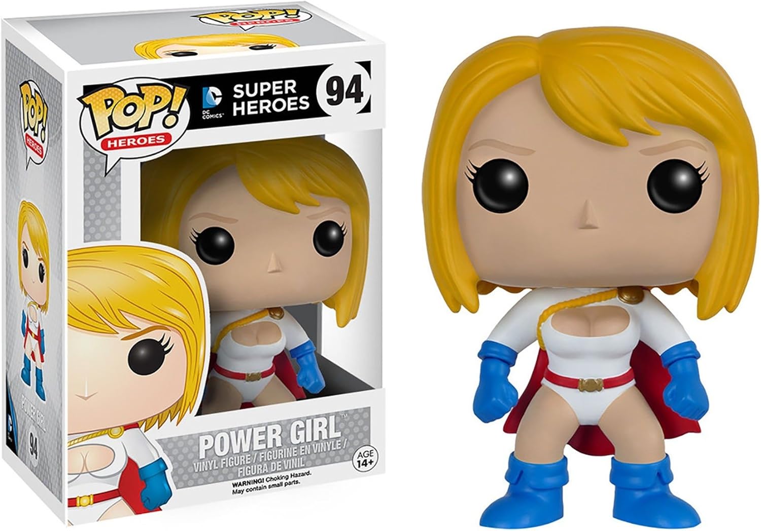 DC 8678 "POP! Vinyl Power Girl" Figure : Amazon.co.uk: Toys & Games