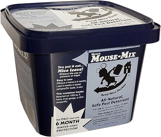 Amazon.com : Moen's All-Natural Mouse-Mix for Use Indoors : Patio, Lawn ...
