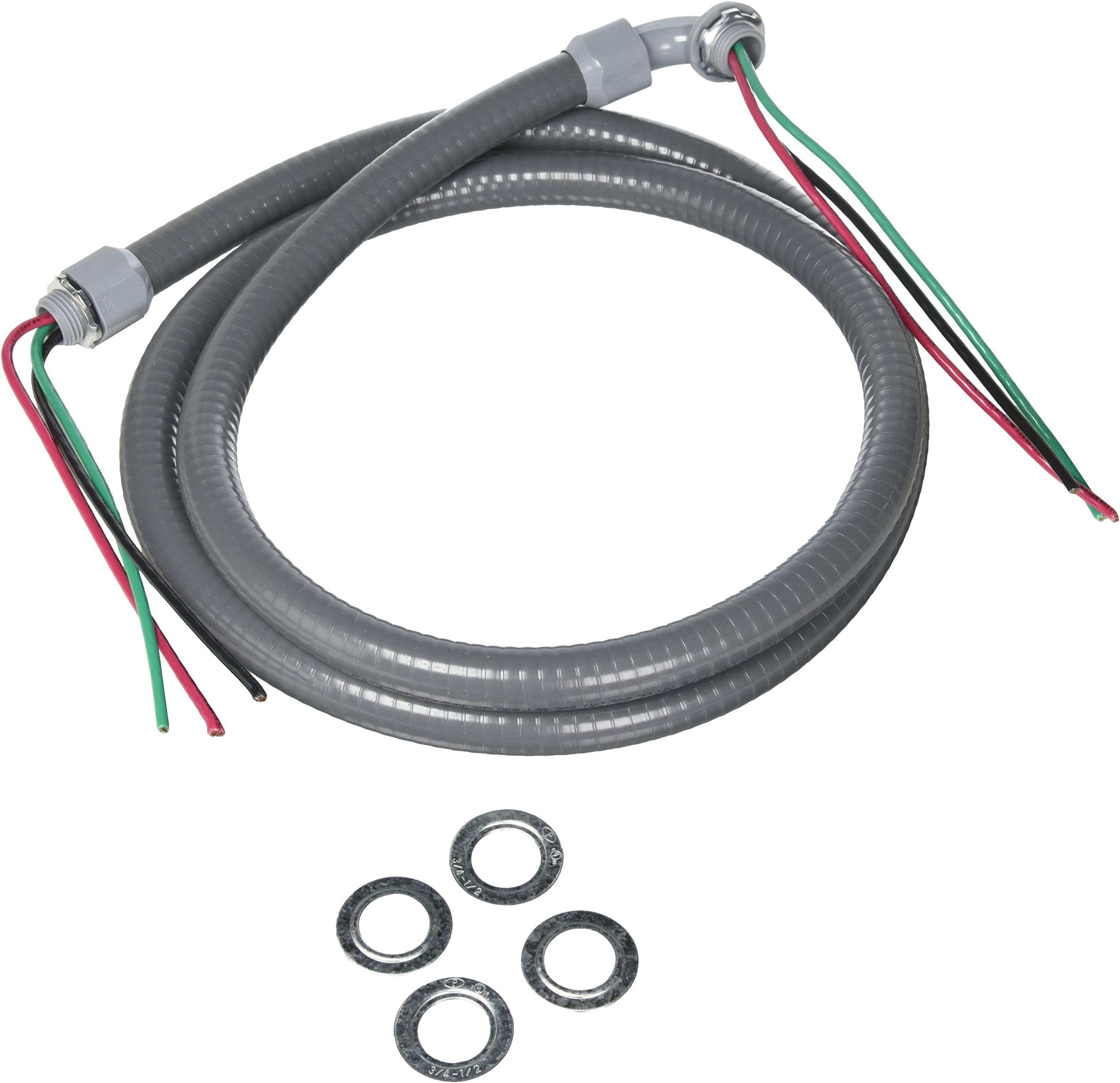 Amazon.com: Woods Southwire 55189401 1/2-Inch 6-Feet ULTRA Whip-Pre ...