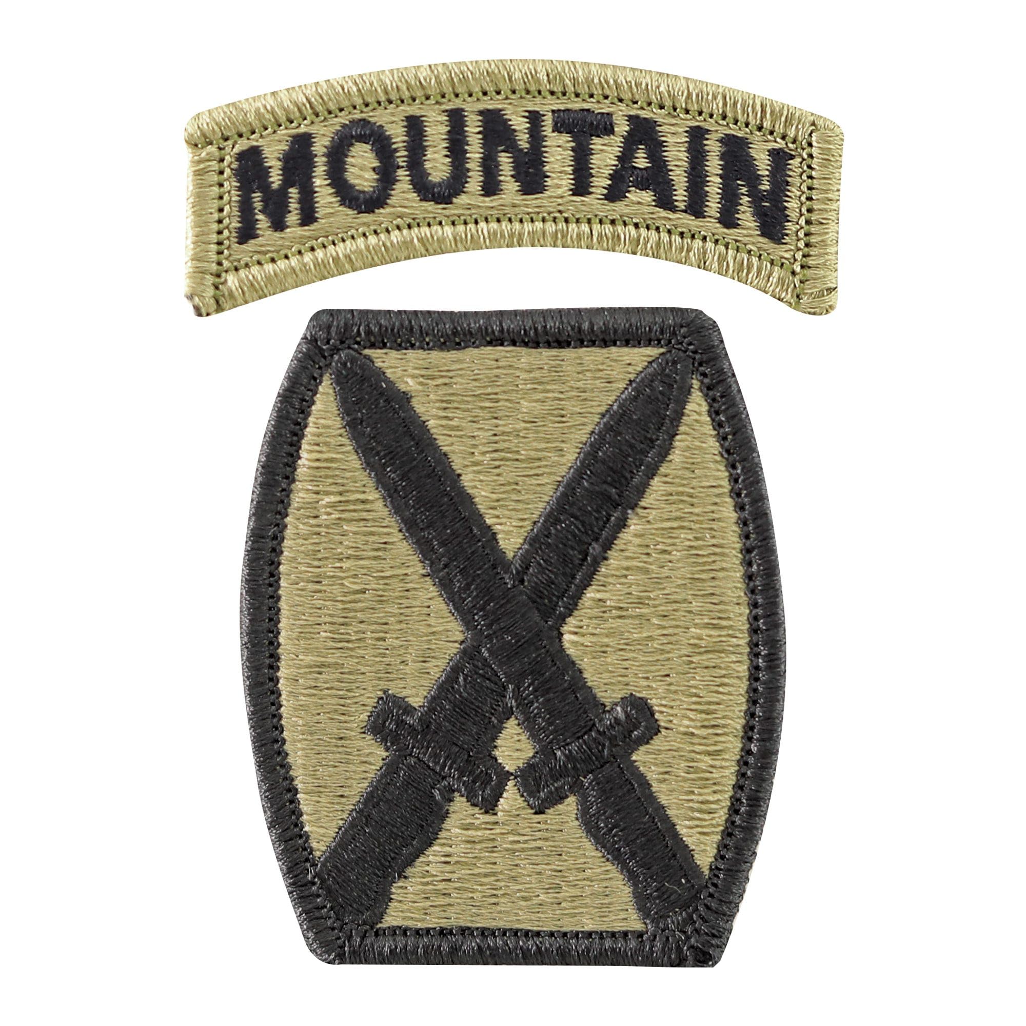 Amazon.com: 10th Mountain Division with Mountain Tab OCP Hook & Loop ...