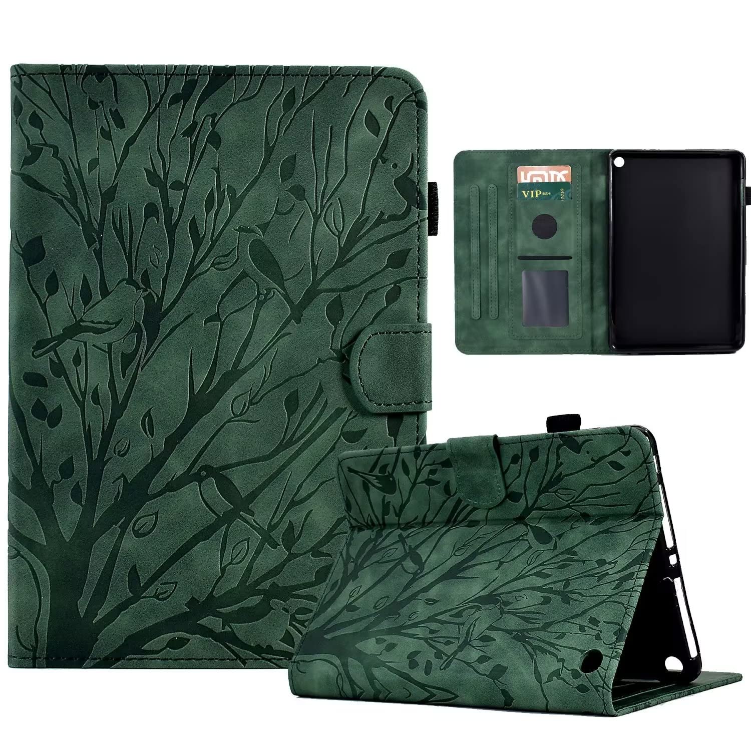 Amazon.com: YUNHOTIC Case for Amazon Fire HD 8 & 8 Plus Case (12th/10th ...