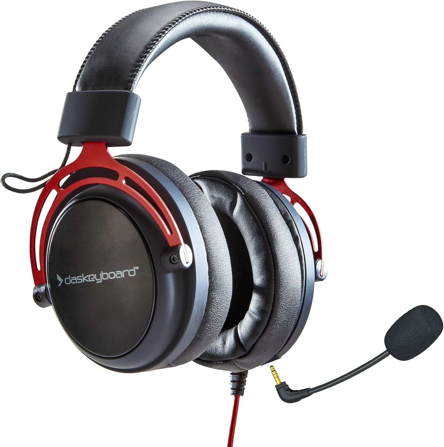 Amazon.com: Das Keyboard Wired Headphones Headset for Work Gaming PC ...