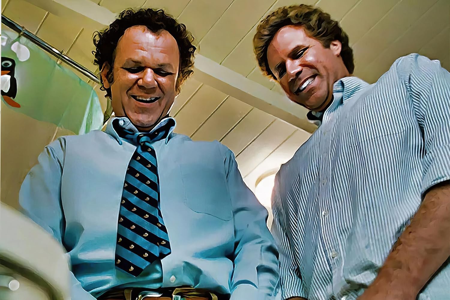 Amazon.com: Usoway Funny Movie Posters for Bathroom Decor-Humor Step ...