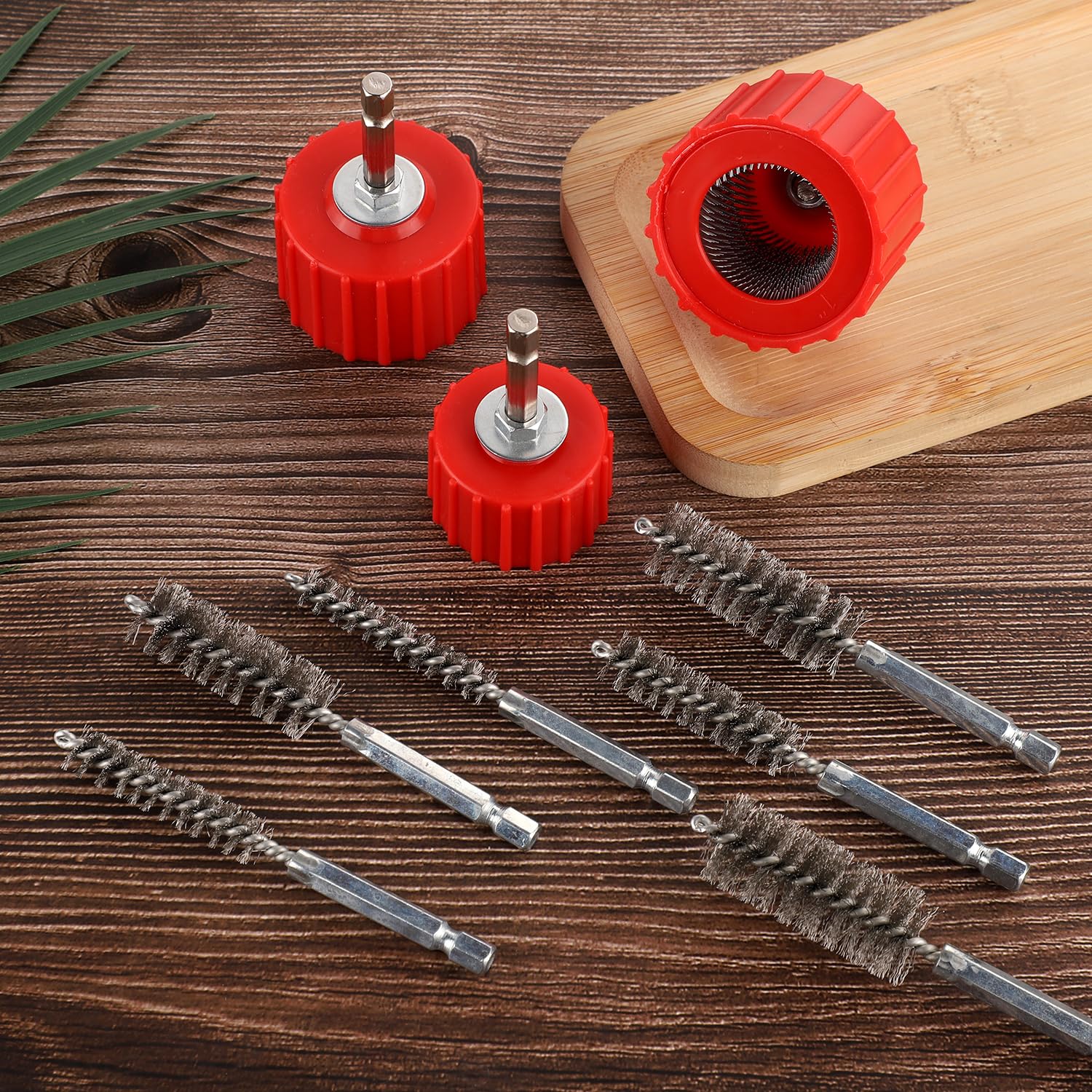 Buy Pipe Cleaner Tool Set,Include 2 Piece Tube Scraper And 2 Piece 4 In ...