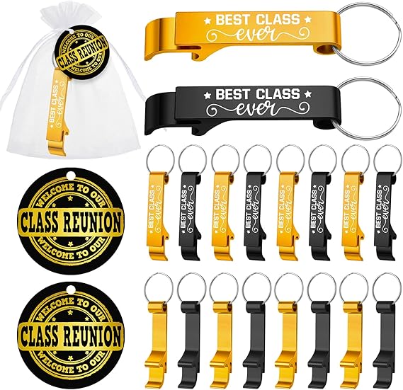 Amazon.com: Teenyyou 18 Sets Class Reunion Favors Bottle Opener ...