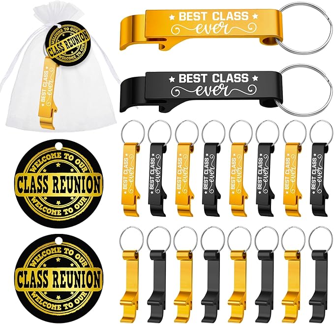 Amazon.com: Teenyyou 18 Sets Class Reunion Favors Bottle Opener ...