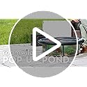 Amazon.com : Roamwild Pop Up Pond – Transparent Garden Water Feature ...