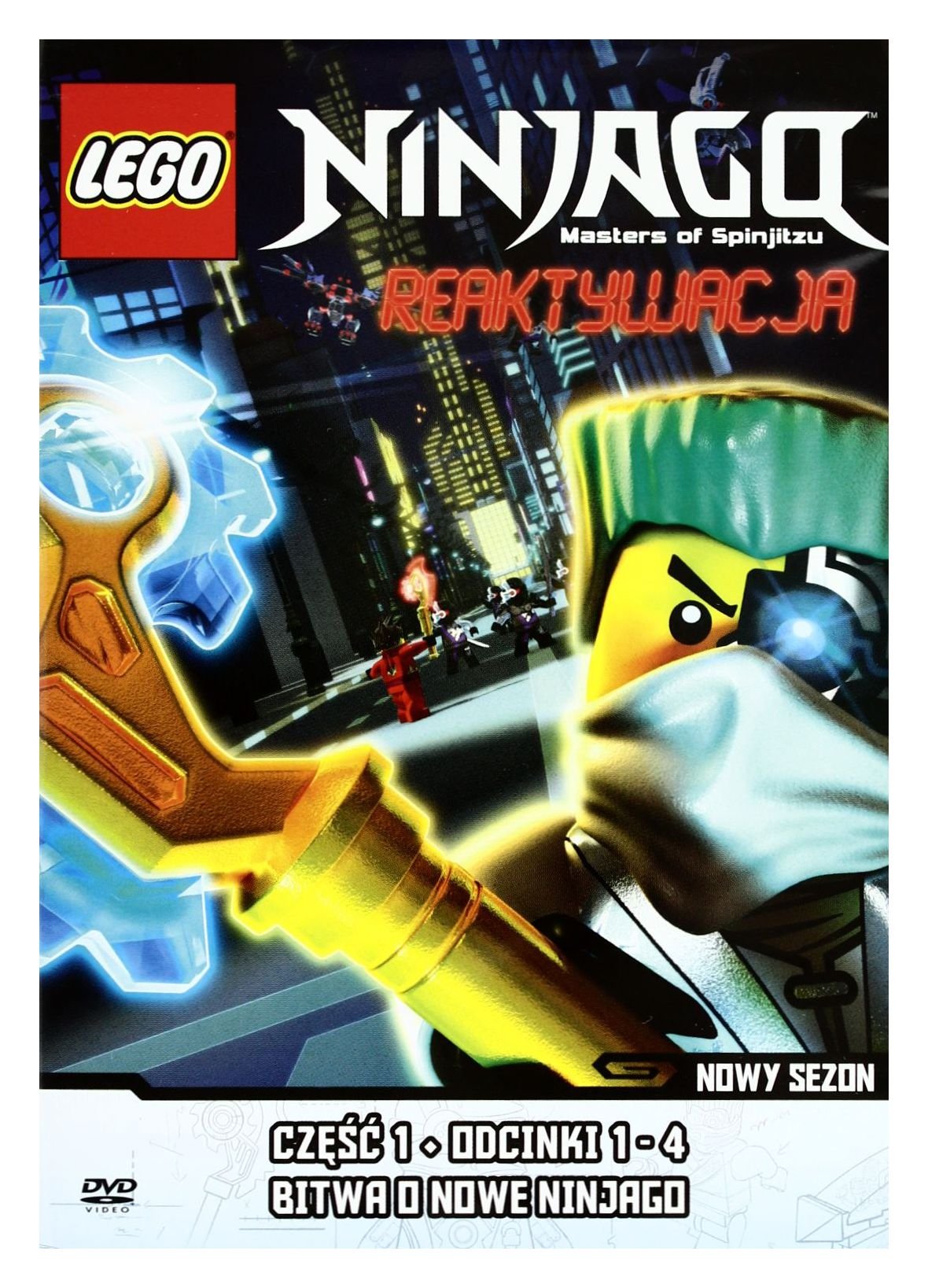Lego Ninjago Rebooted Battle For New Ninjago City Dvd Review