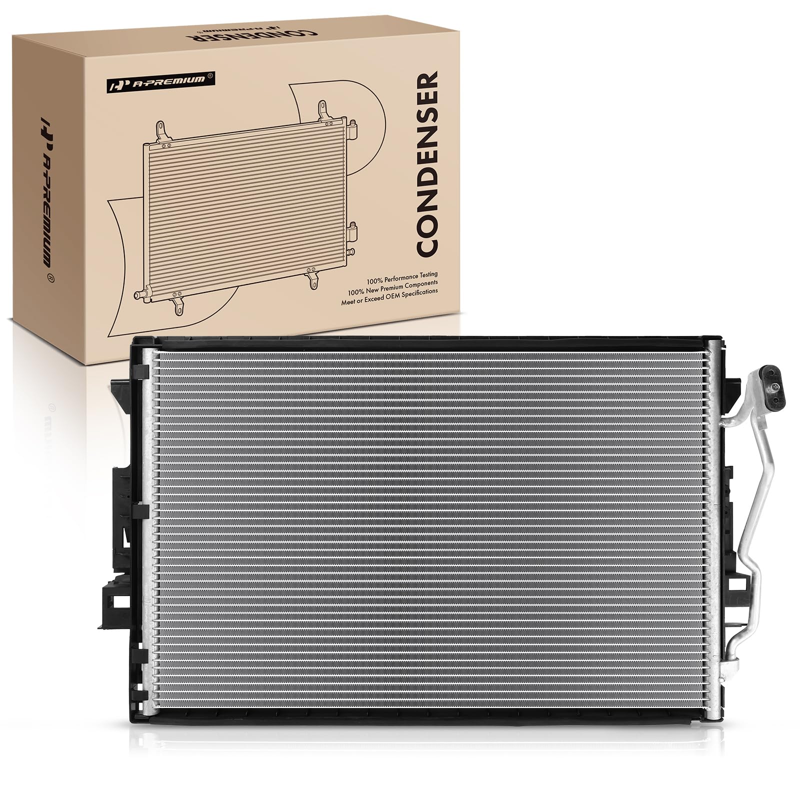 Amazon.com: A-Premium Air Conditioning A/C Condenser Compatible with ...