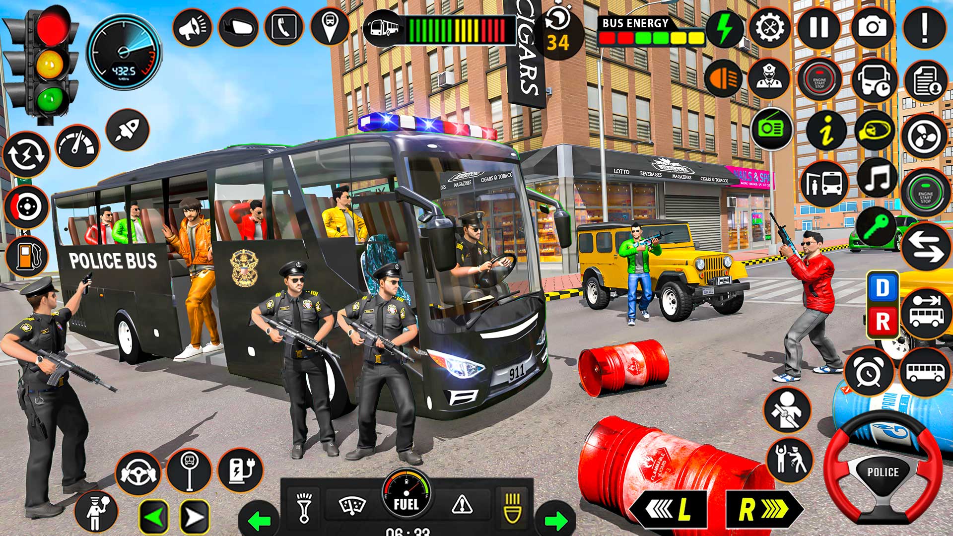 US Police Bus Simulator Prisoner Transporter Bus Game: Real Bus Driving ...