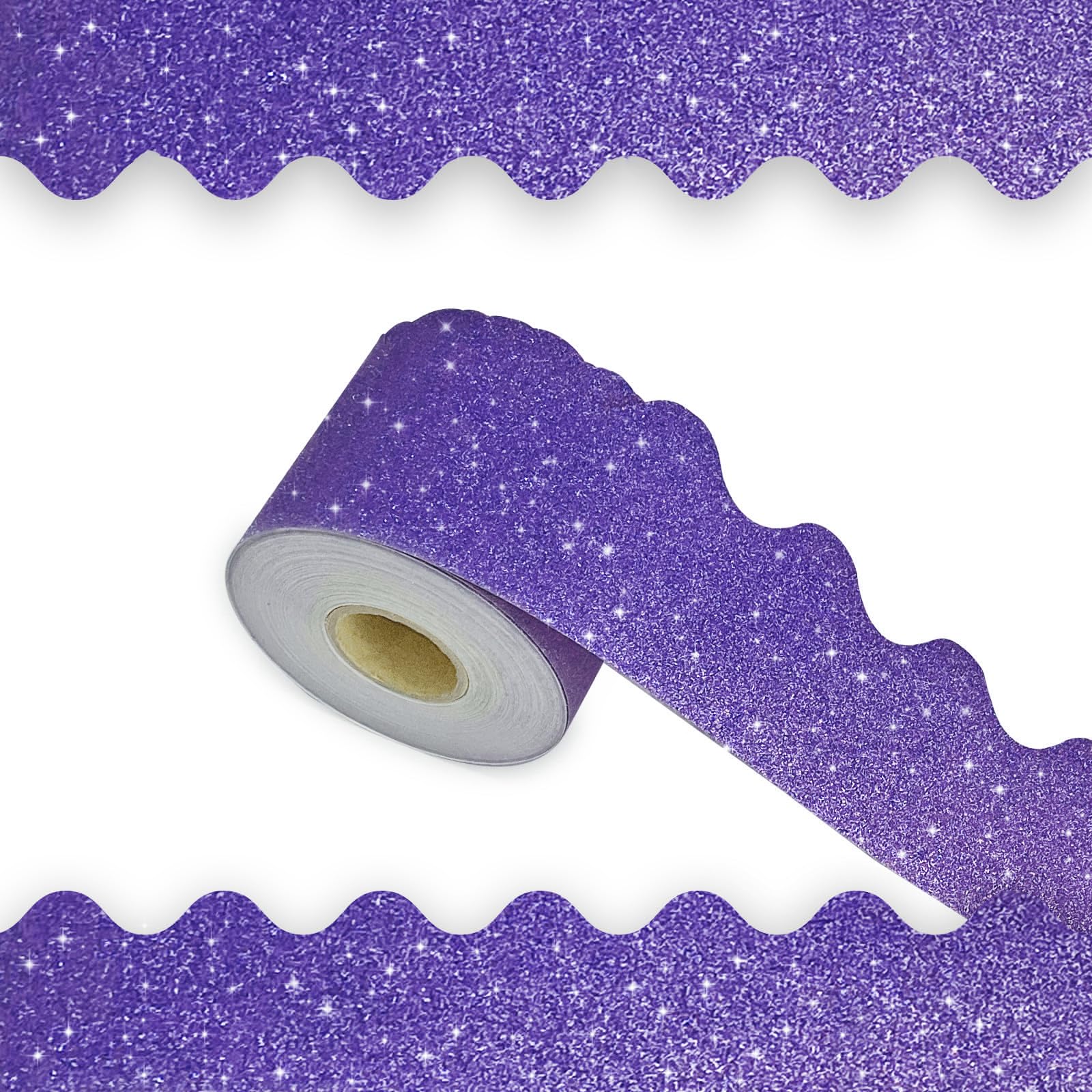 Snapklik.com : 65Feet Bulletin Board Borders, Shine Scalloped Borders ...