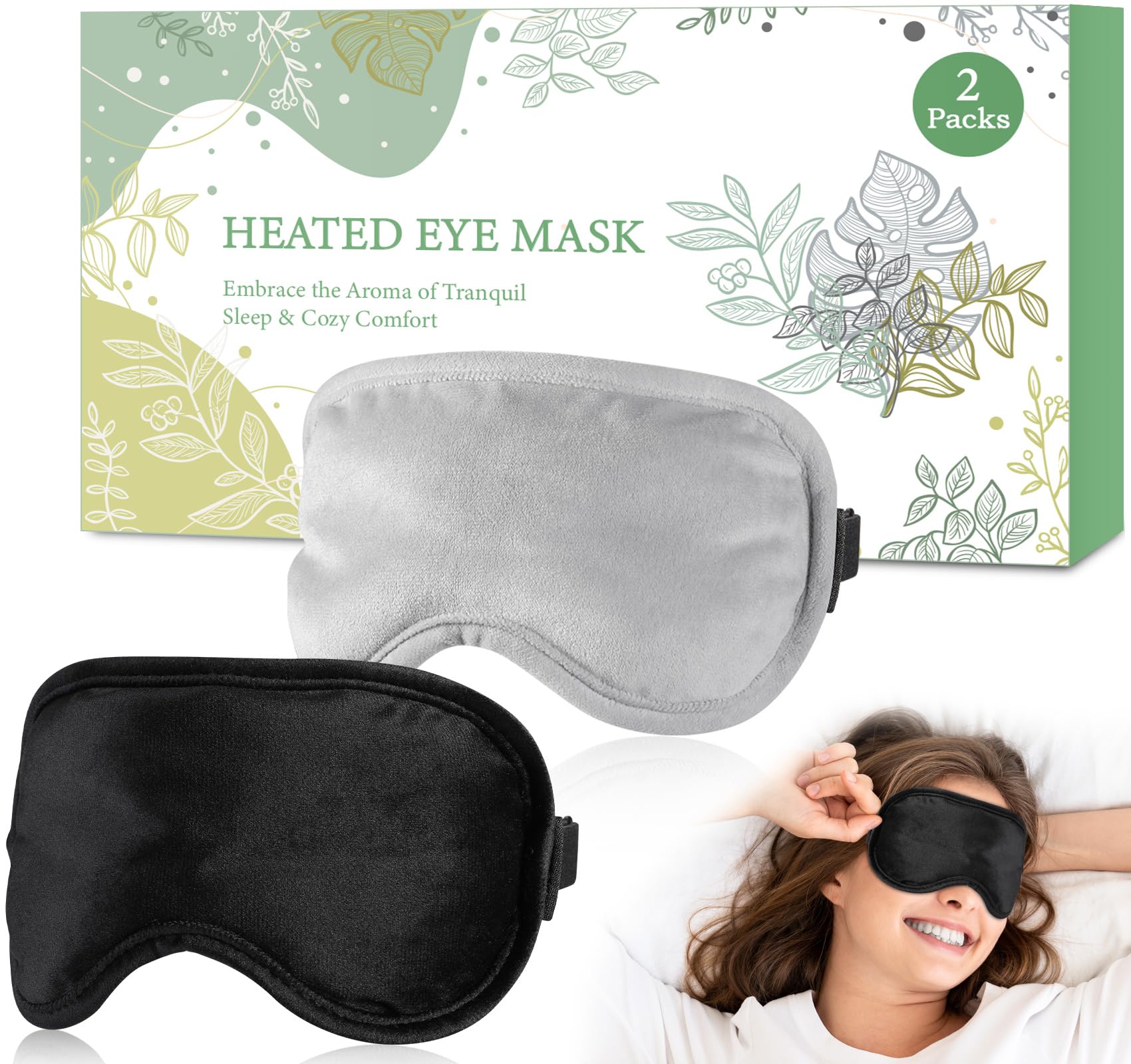 Snapklik.com : MUSICOZY Heated Eye Mask - Dry Eye Relief, Weighted ...