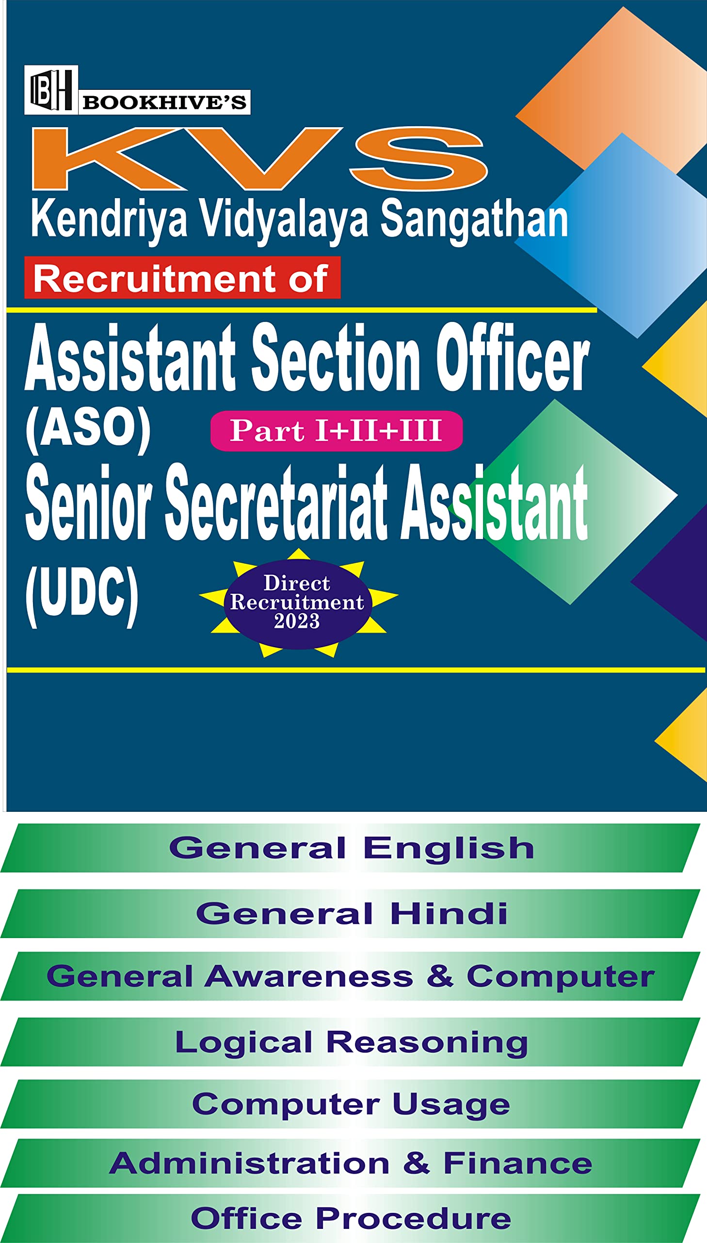 Buy KVS Assistant Section officer (ASO)/ Senior Secretariat Assistant ...