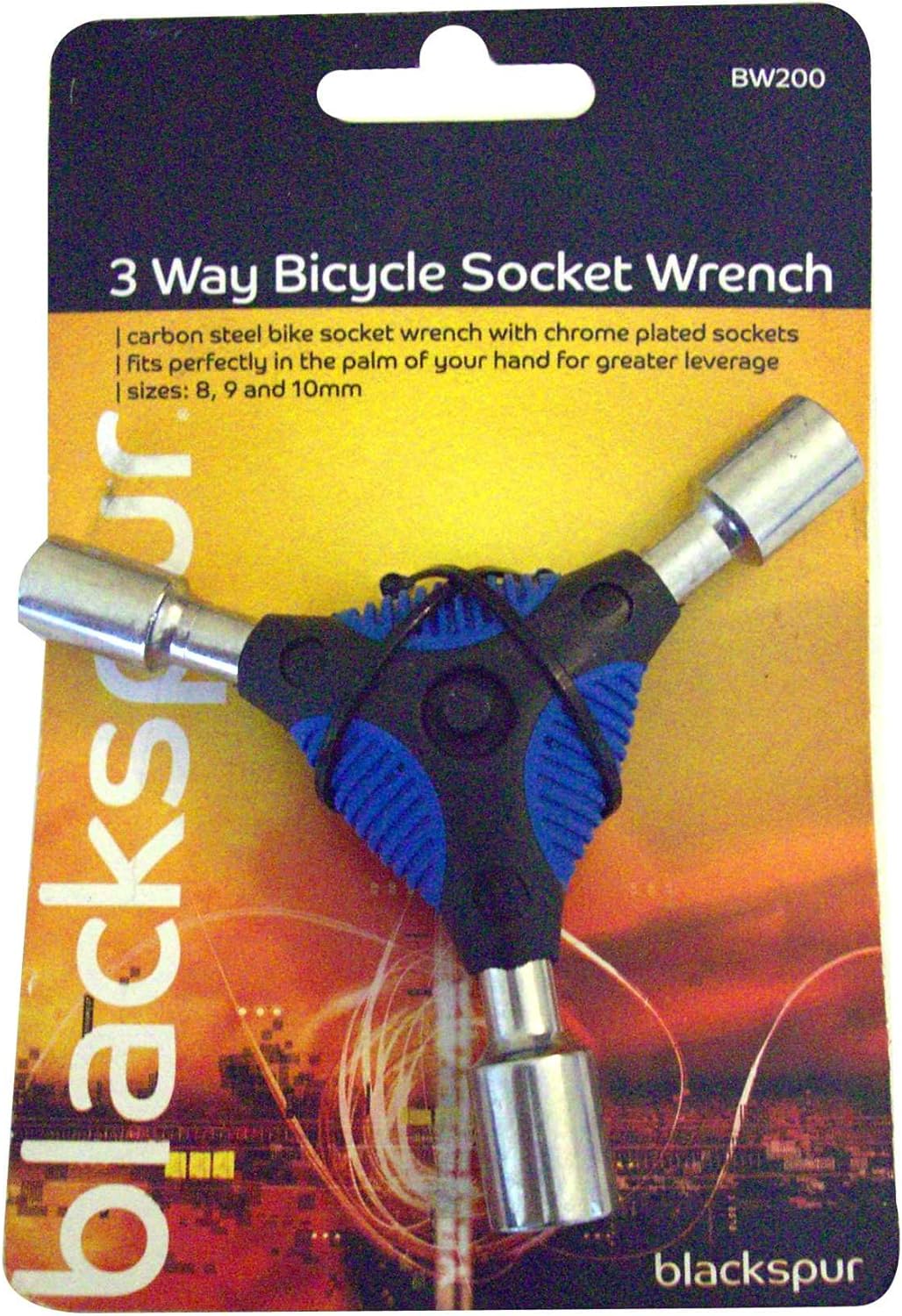 3 Way Bicycle / Bike / Cycling Socket Wrench : Amazon.co.uk: Sports ...