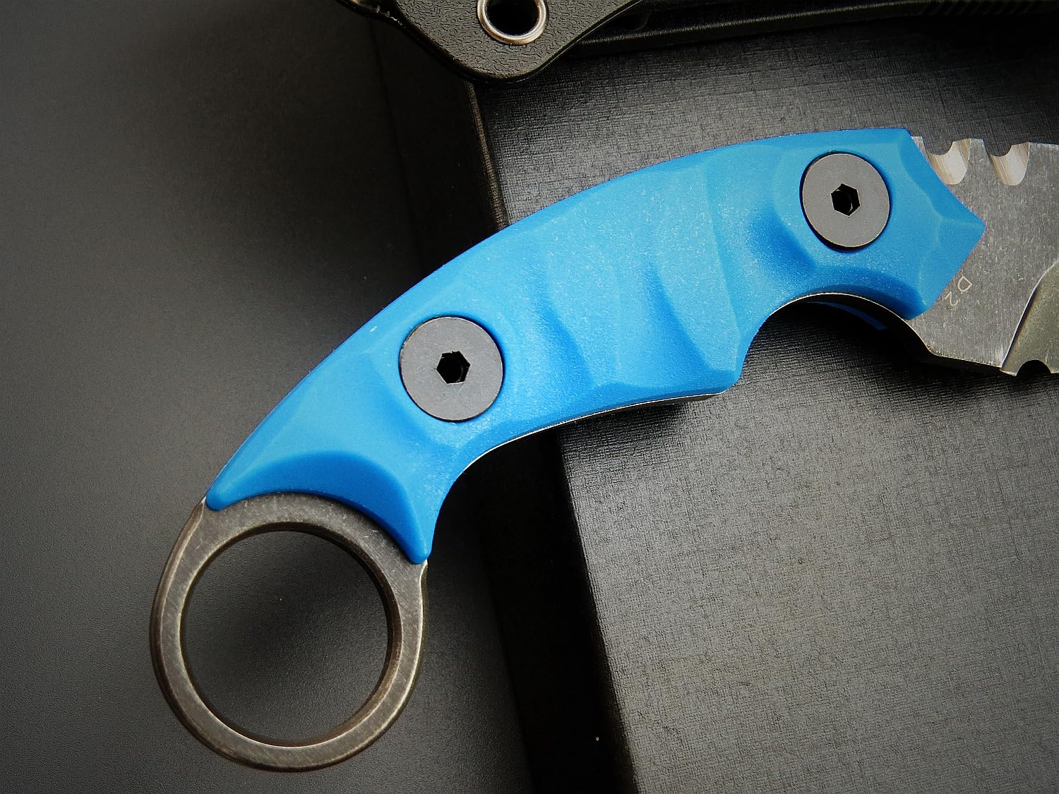 Snapklik.com : Ccanku C1691N Fixed Blade Knife,D2 Steel Nylon ...