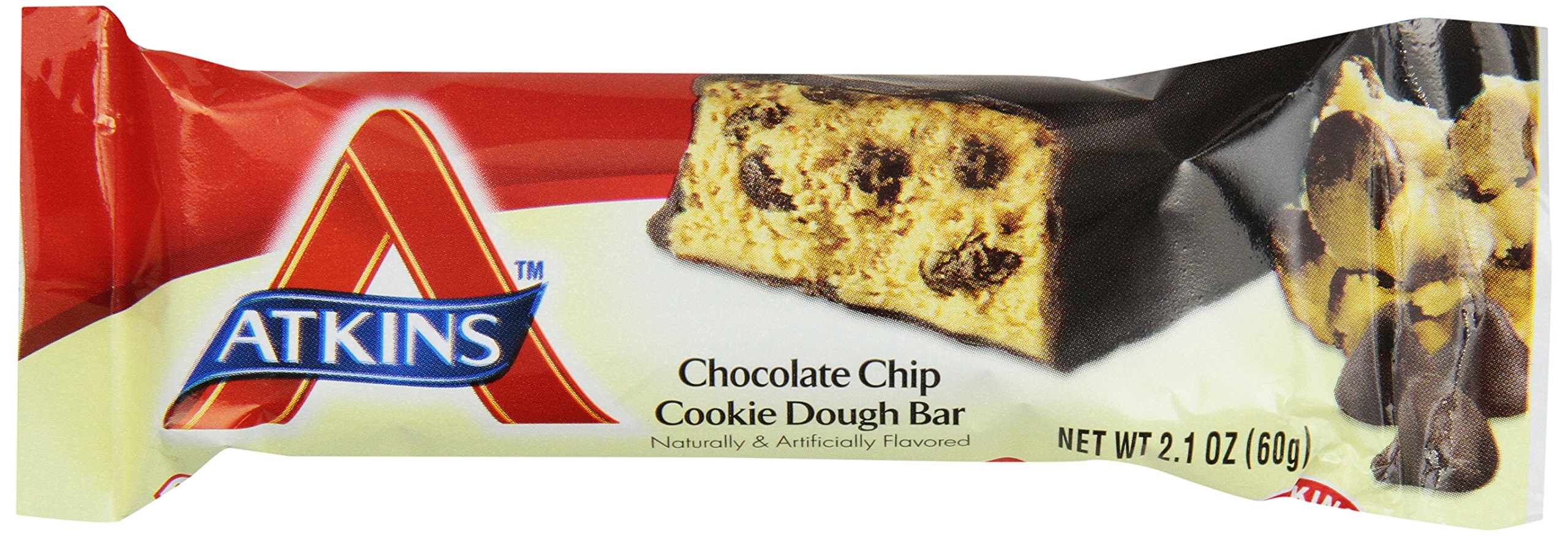 Snapklik.com : Atkins Chocolate Chip Cookie Dough Protein Meal Bar ...