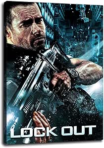 Amazon.com: Lockout Movie Poster Canvas Prints Action Movies Science ...