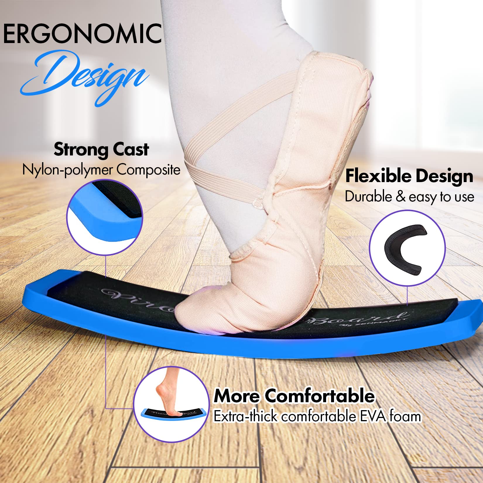 Snapklik.com : Zenmarkt Ballet Turning Board For Dancers - Figure ...