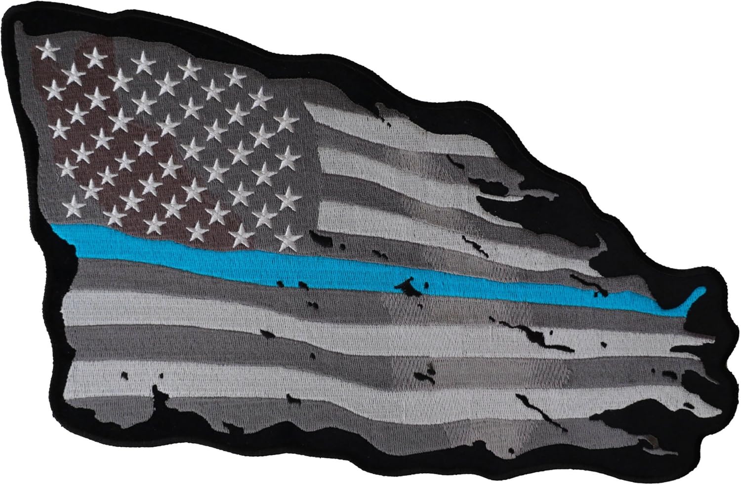 Amazon.com: Blue Stripe American Flag Patch, Large Patriotic Patches