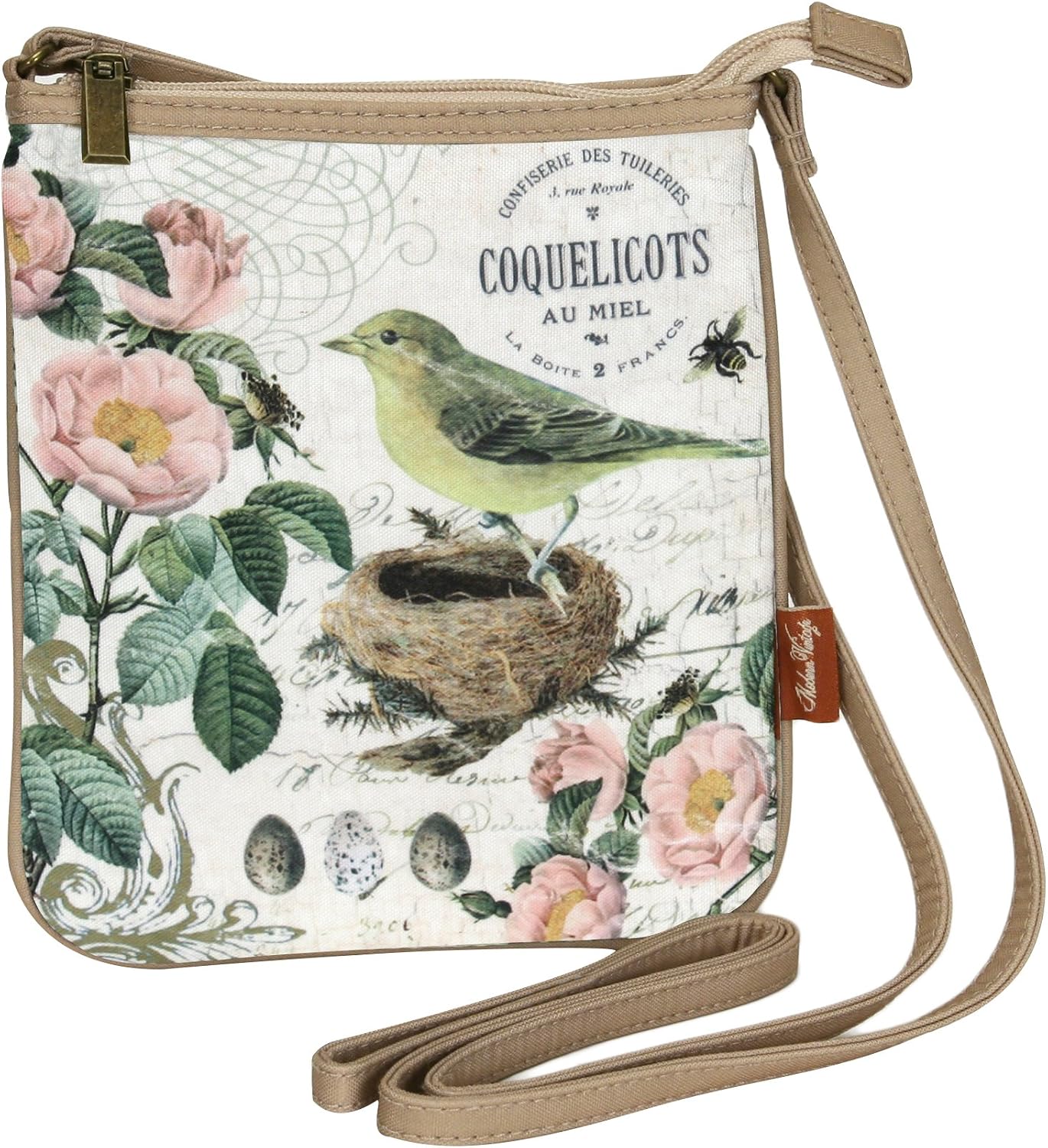 Modern Vintage Bird Nest Mini Cross Body Bag: Handbags: Amazon.com
