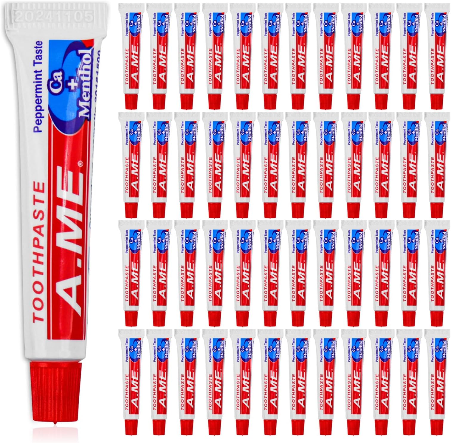 Amazon.com: Travel Size Toothpaste Bulk, Disposable Small Portable ...