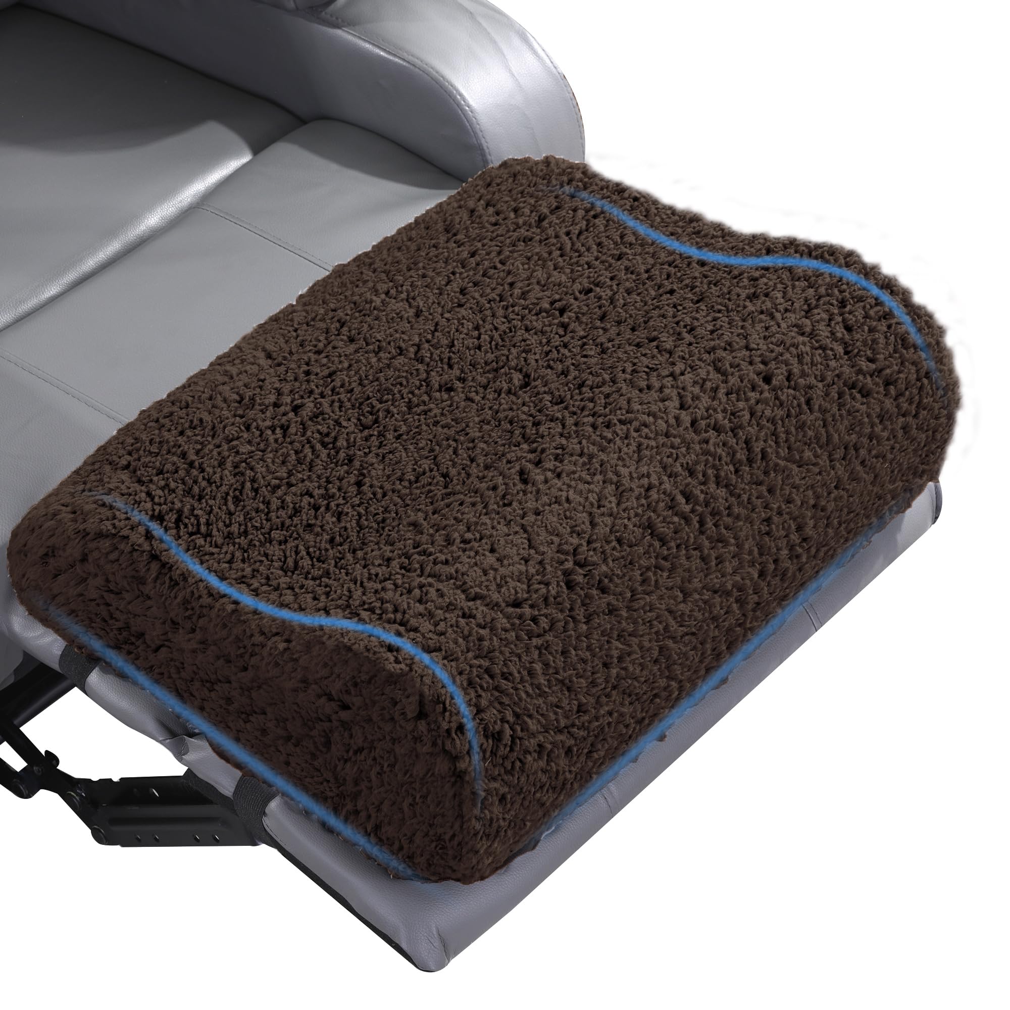 Amazon.com: HOMBYS Extra Large Recliner Leg Pillow, Sherpa Memory Foam ...