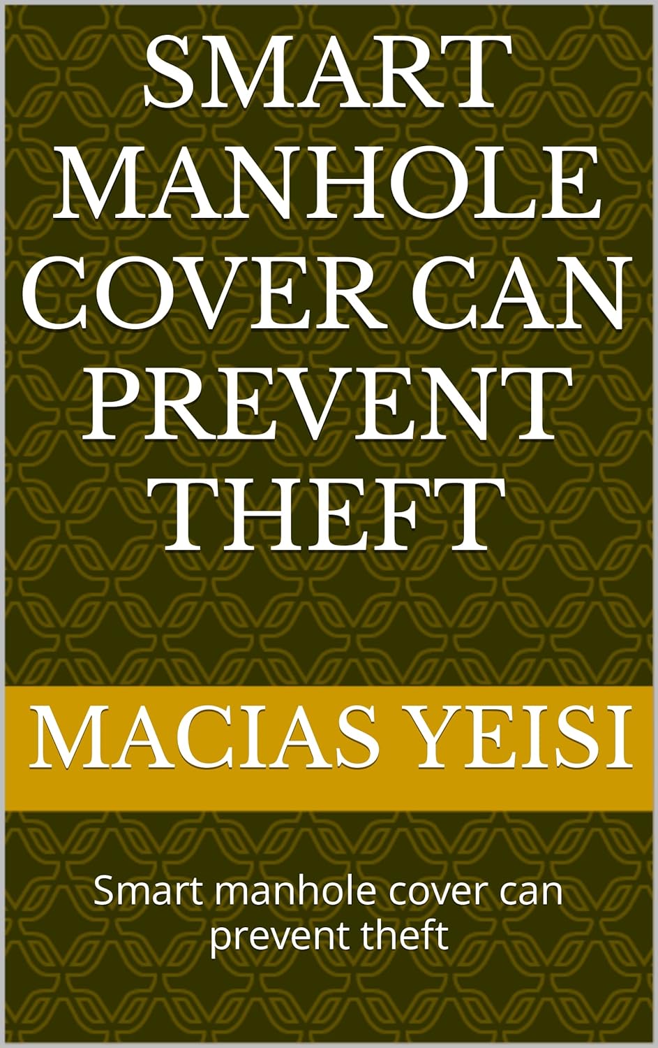 Amazon.com: Smart manhole cover can prevent theft: Smart manhole cover ...