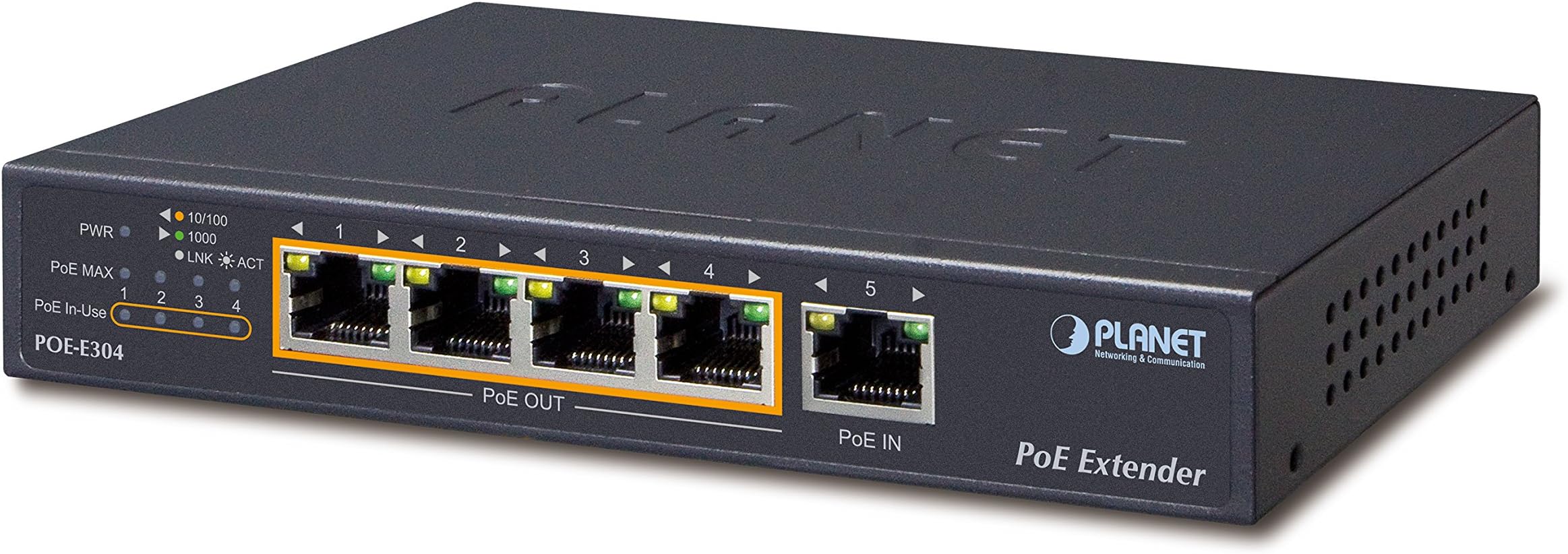 Amazon.com: BV-Tech 3-Port PoE Extender - High-Efficiency Ethernet ...